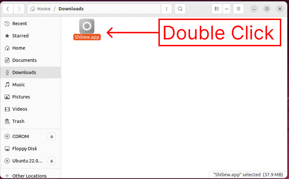 How To Run Shiliew app On Linux How To Run Shiliew app On Linux